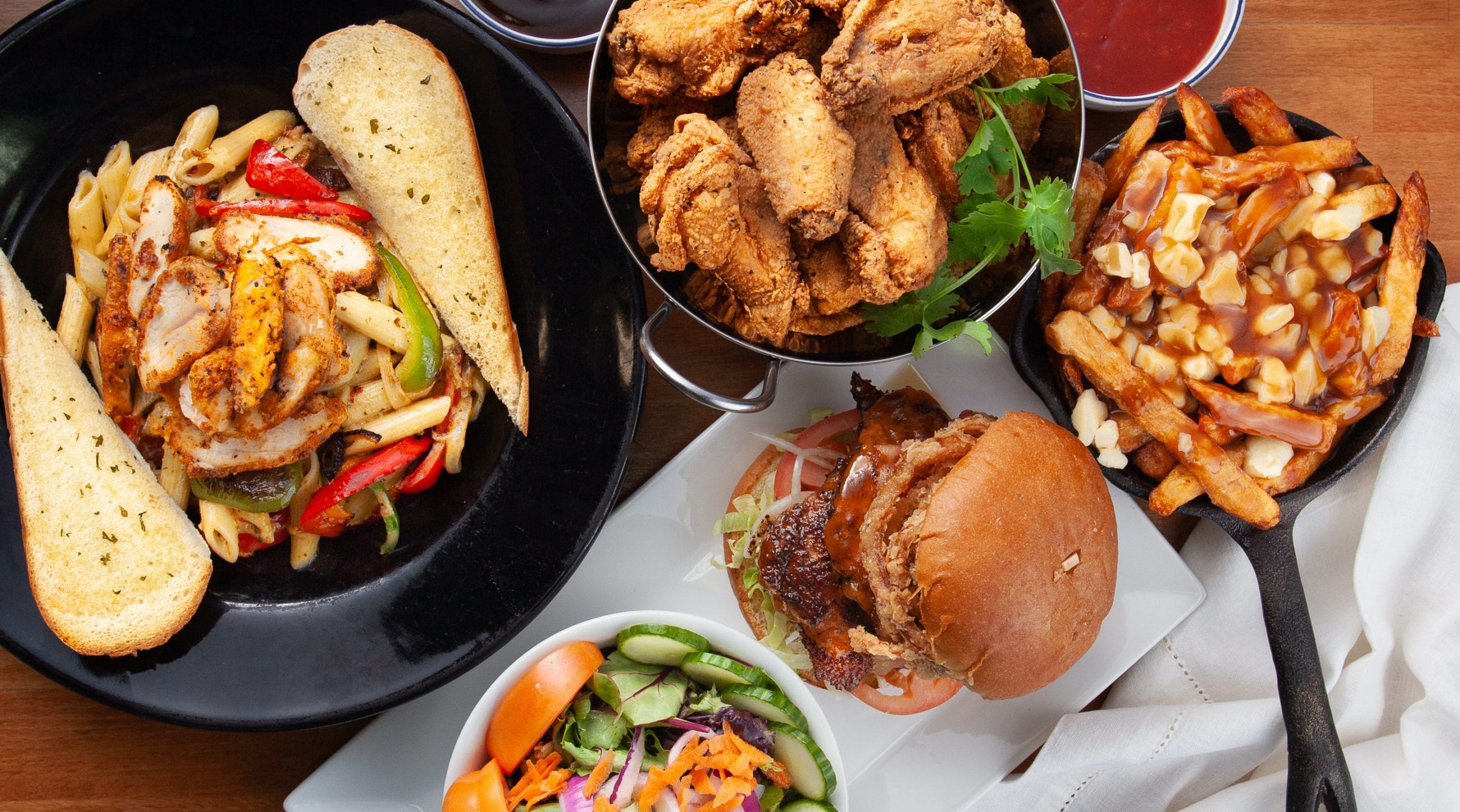 Menu | TailGators - Great Burgers, Salads, Starters and more